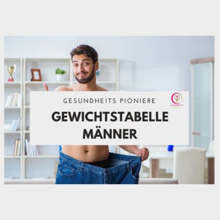 Gewichtstabelle für Männer - Gesünder im Alltag